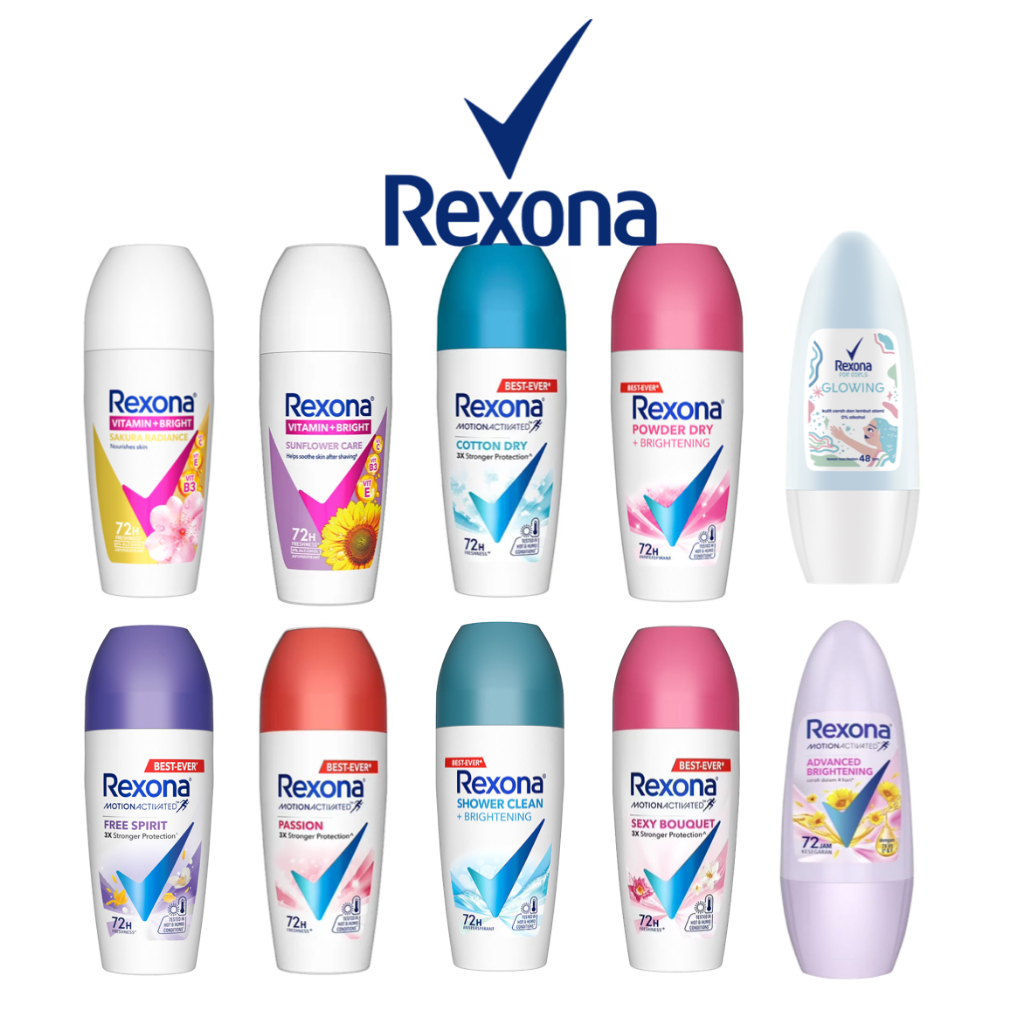 Rexona Deodorant Roll on 45ml Women Whitening Minyak Wangi Wanita | Shopee Malaysia