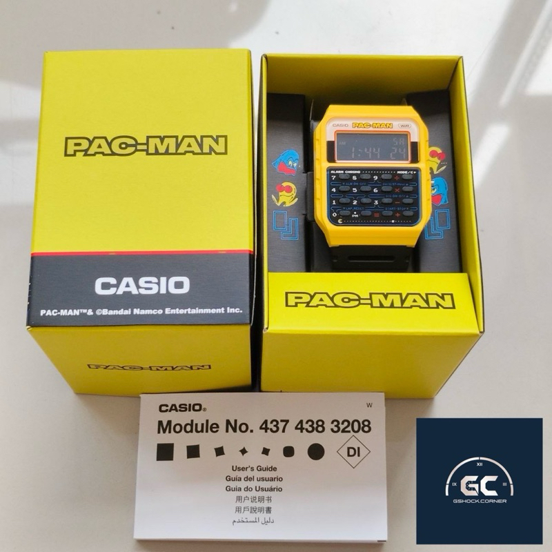 CASIO X PAC-MAN ORIGINAL CA-53WPC-1B/CA-53WPC-1BDR/CA-53WPC/CA53WPC ...