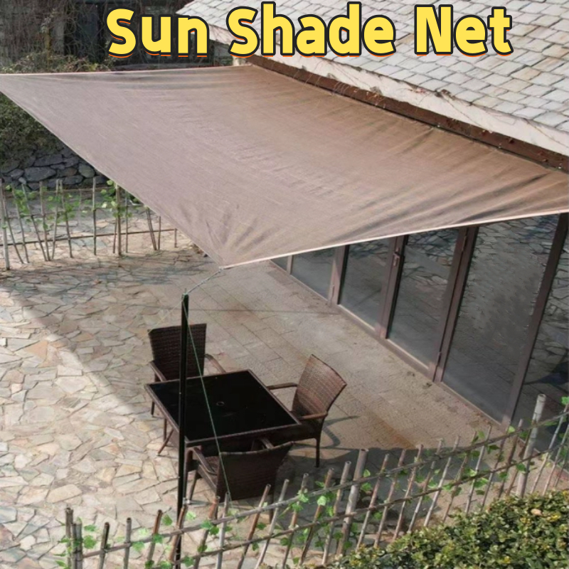 Sun Shades Net Shade Sail Garden Outdoor Awnings Sunblock Net Garden ...