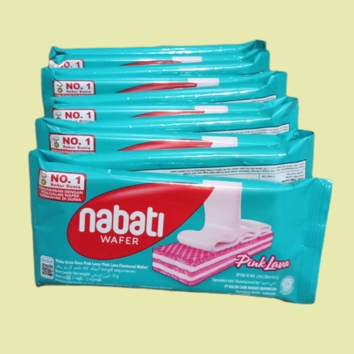 Nabati Pink Lava Wafer 10pcs | Shopee Malaysia