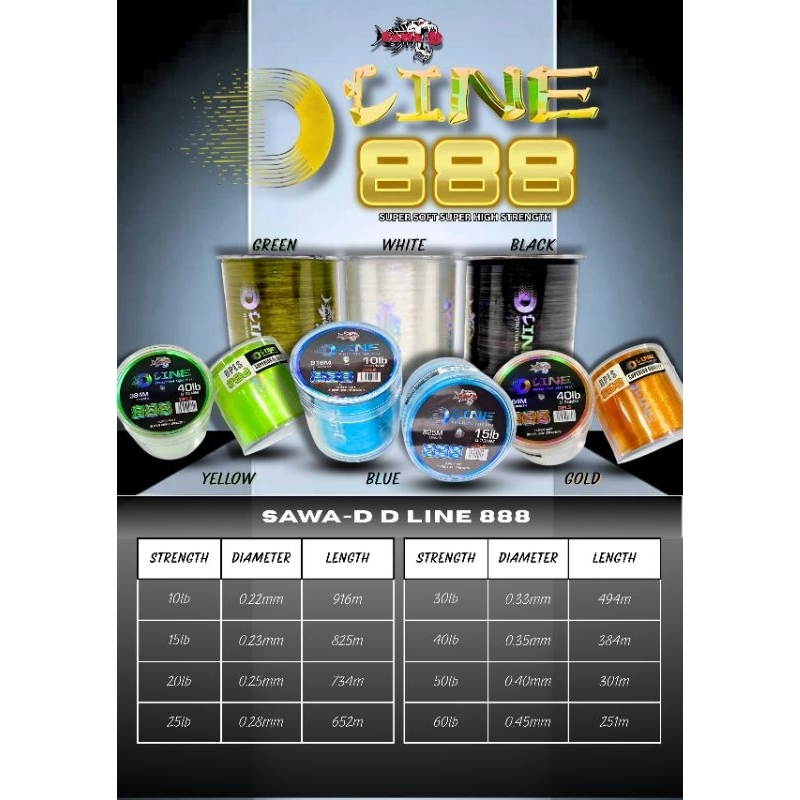 Tali Mono/Tangsi 888 Sawa-D 🔥TERBARU🔥READY STOCK | Shopee Malaysia