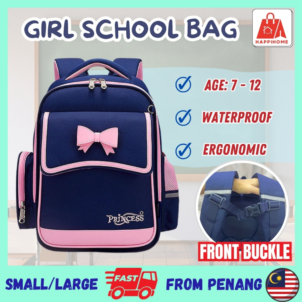 Beg Sekolah Perempuan Beg Sekolah Budak Perempuan School Bag Girl 护脊书包 ...