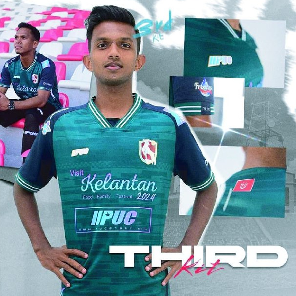 PUC Kelantan Darul Naim FC (KDN FC) 3RD KIT - GREEN | Shopee Malaysia