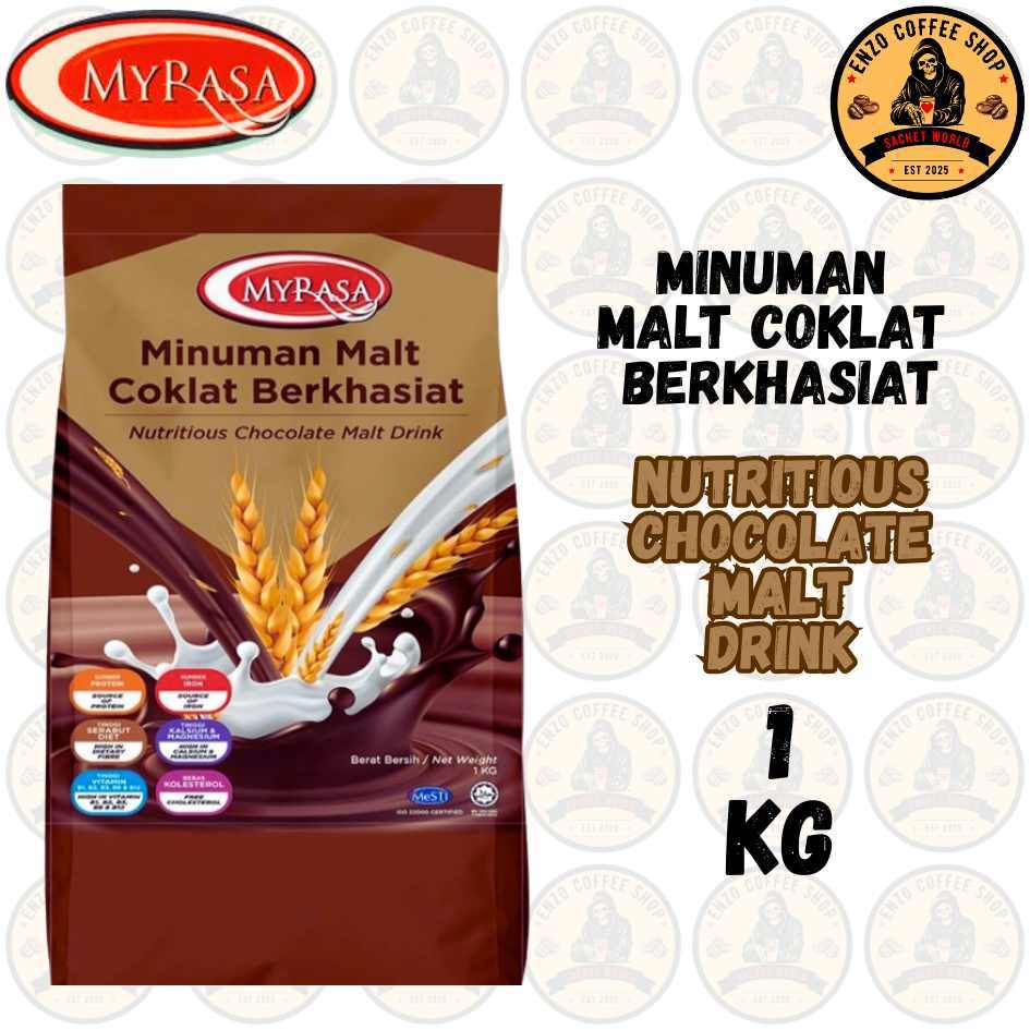 MYRASA MINUMAN MALT COKLAT BERKHASIAT / NUTRITIOUS MALT CHOCOLATE DRINK ...