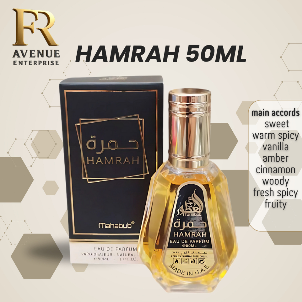 mahabub Hamrah 50ml original 100% | Shopee Malaysia