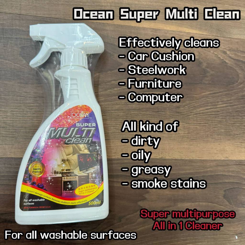 OCEAN SUPER MULTI CLEAN 500ML / MULTI PURPOSE CLEANER / REMOVE SCRATCH ...