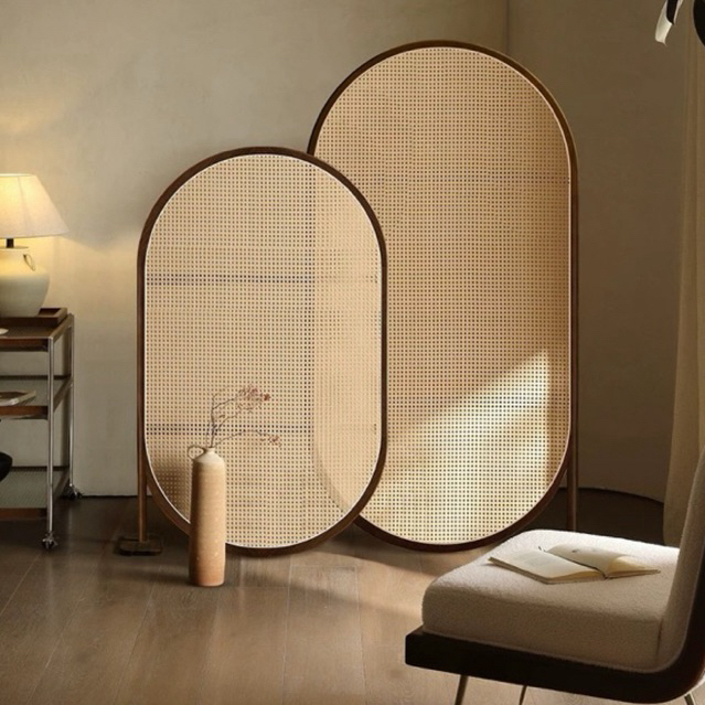 MUJI WOOD RATTAN RACK DECOR STAND | Shopee Malaysia