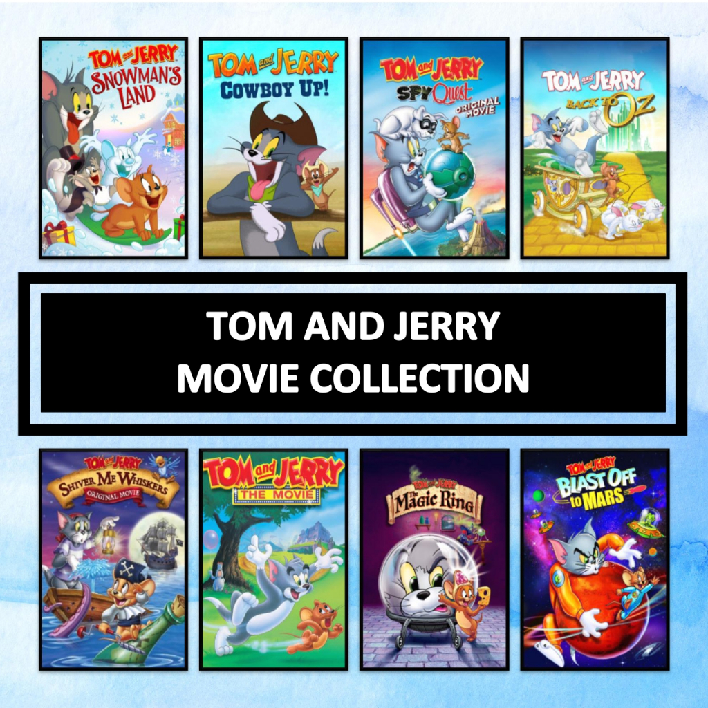 CARTOON | TOM AND JERRY ANIMATION COLLECTION | PENDRIVE MOVIE | KOLEKSI ...