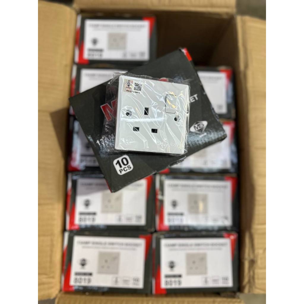 [Borong] 13A Socket Switch SIRIM | Harga Borong | Suis Soket Elektrik ...