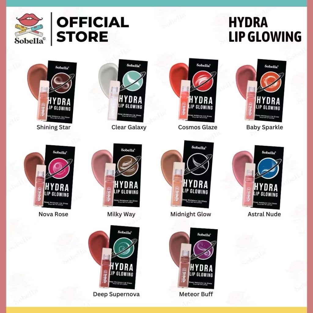 SOBELLA HYDRA LIP GLOWING NEW EDITION 2025｜ORIGINAL HQ | Shopee Malaysia