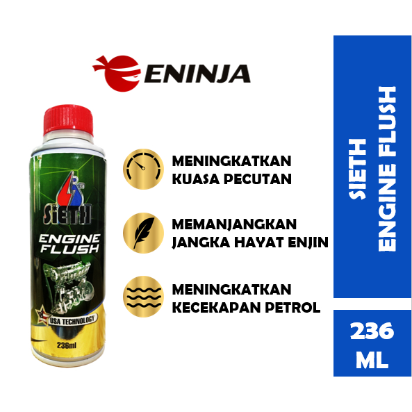 【100% ORIGINAL】SIETH Engine Flush Petrol & Diesel/ Pencuci Enjin (236ML ...