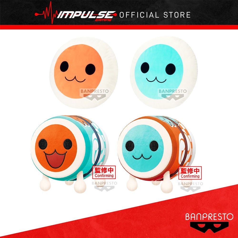 Banpresto Taiko No Tatsujin Big Plush Series - (Wada Don, Wada Katsu ...