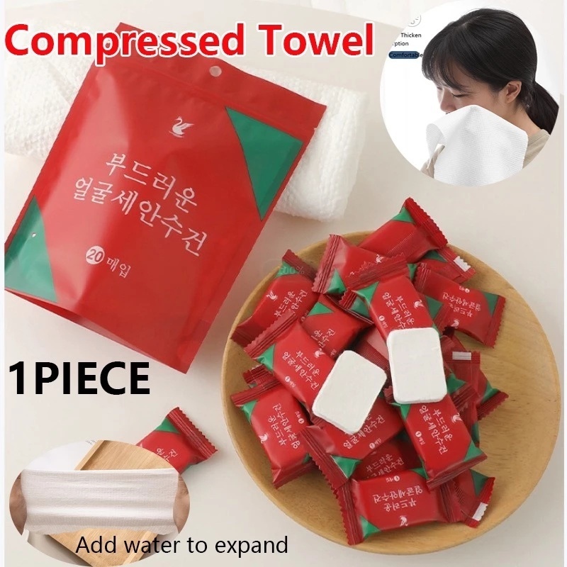 Compressed Towel 24*30cm clean the face Disposable Compressed Travel ...