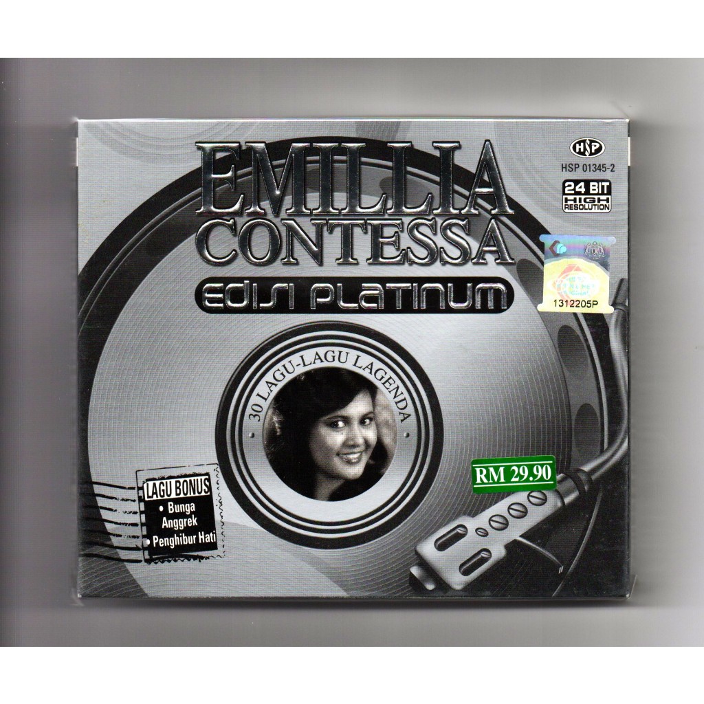Emillia Contessa - Edisi Platinum ( 2 CD ) | Shopee Malaysia