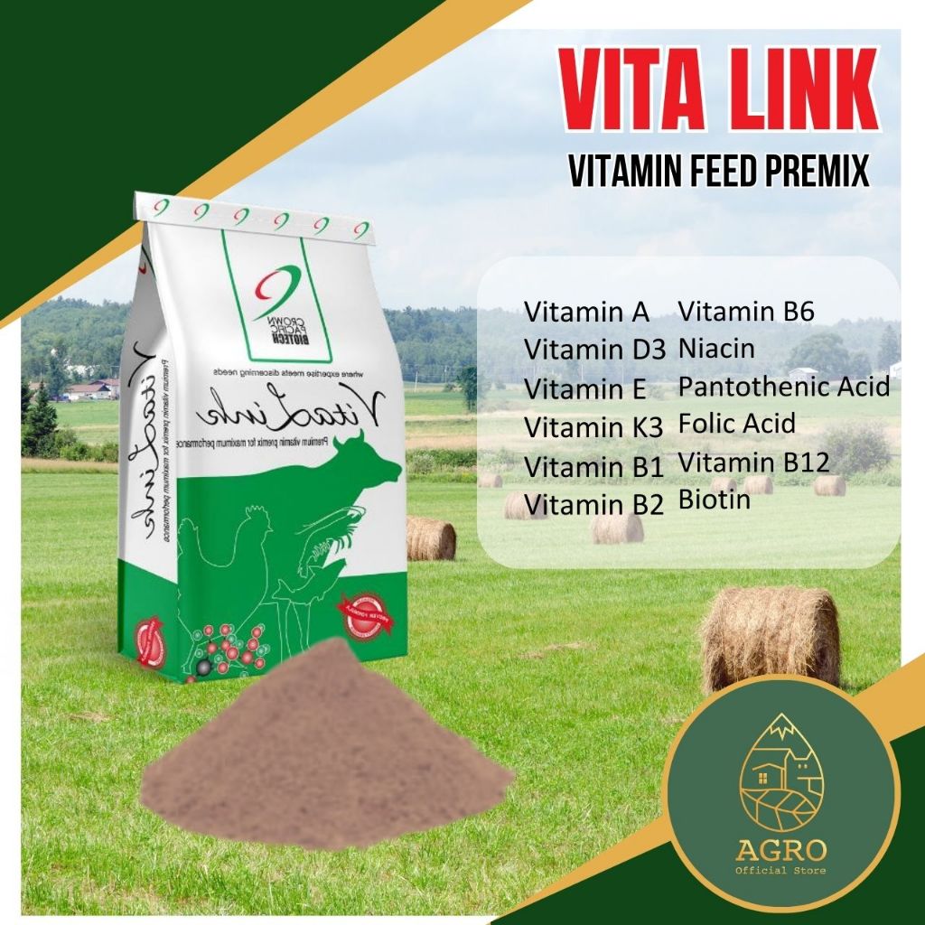 POULTRY VITAMIN PREMIX - VITALINK (REPACKED) 100g | Shopee Malaysia