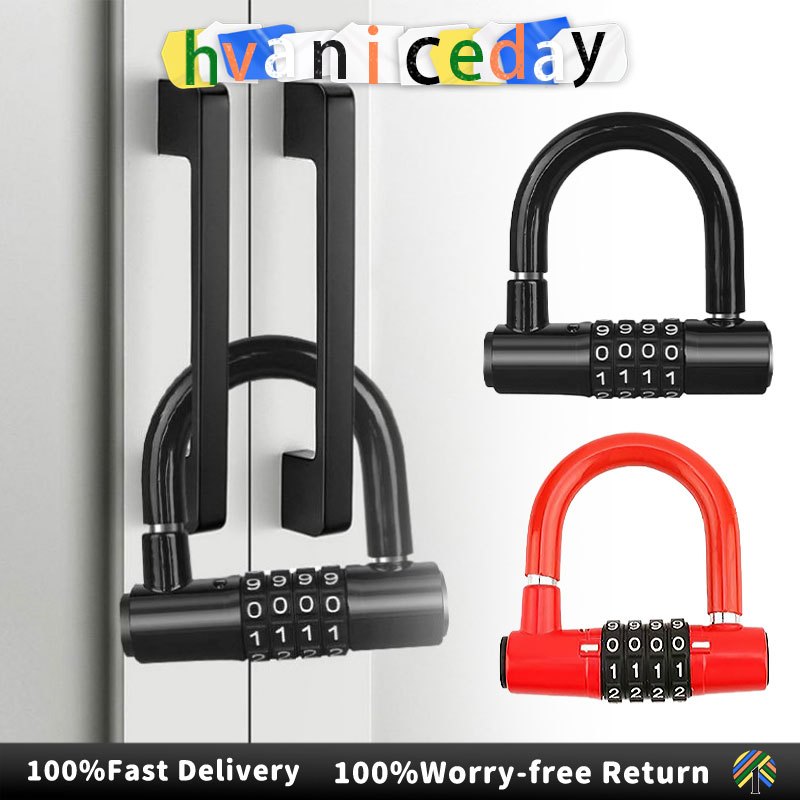 U-shaped Lock The Professional Number Lock Anti Cut Secure Zinc Alloy ...