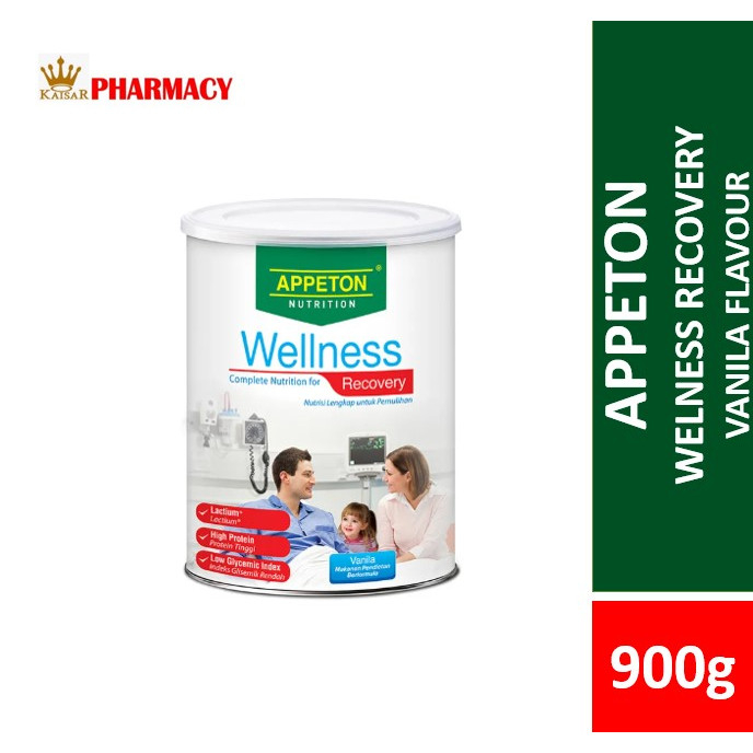 APPETON NUTRITION WELLNESS RECOVERY VANILA 900G ( EXP 07/2025 ...