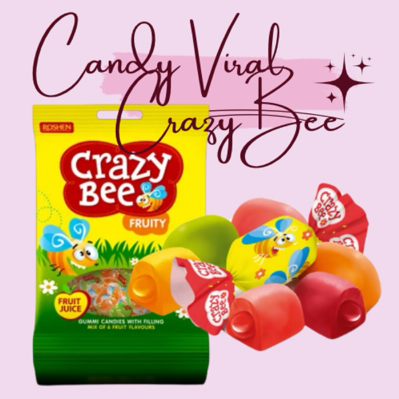 ROSHEN CRAZY BER FRUITY GUMMY BEE CRAZY BEE FRUITY GUMMY Chocolate Food ...