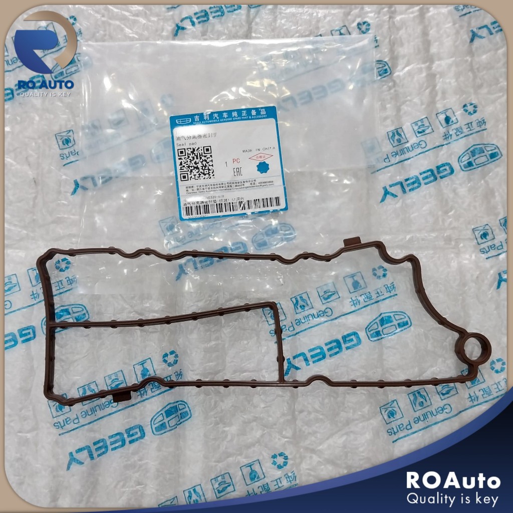 100 % ORIGINAL GEELY VALVE COVER GASKET OIL SEPARATOR GASKET PROTON X50 ...