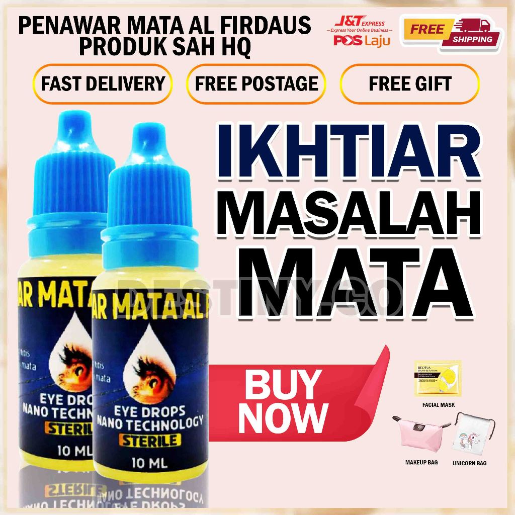 PENAWAR MATA AL FIRDAUS FREE GIFT ORGINAL HQ/ Eye DROPS | Shopee Malaysia