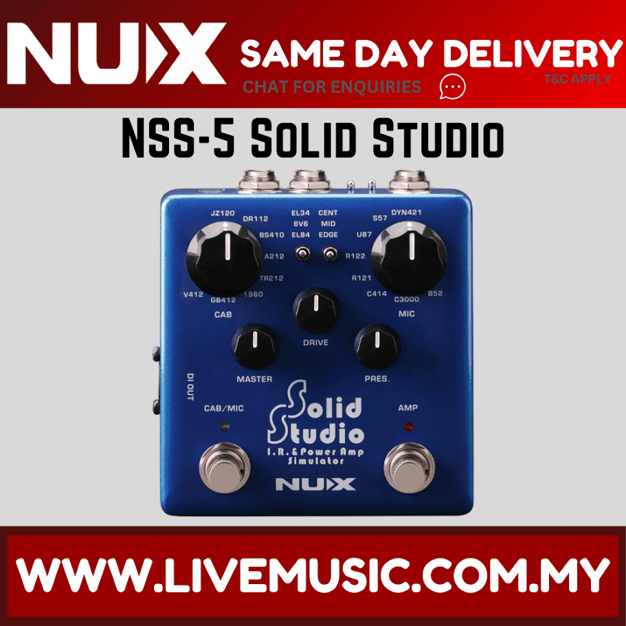 *SAME DAY DELIVERY* NUX NSS-5 Solid Studio - IR and Power Amp Stimulator (NSS5/NSS 5) | Shopee ...