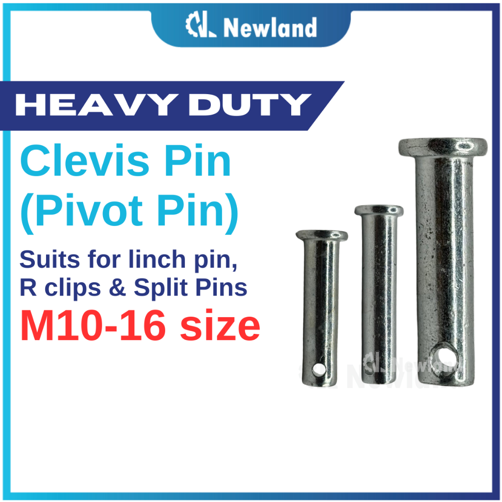Newland Agriculture Clevis Pin / Pivot Pin / Pins for retaining R clips ...