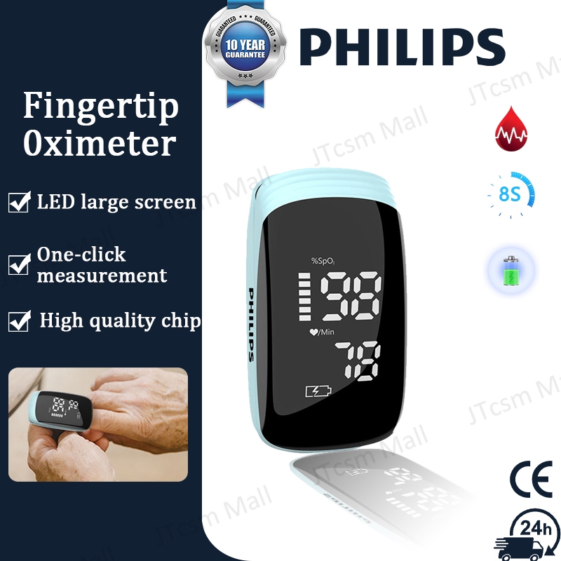 philips rechargeable oximeter finger clip pulse oximeter pulse blood ...