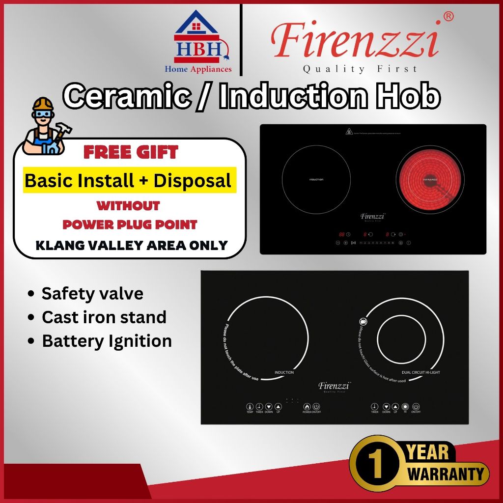 (Free Install) Firenzzi | Dapur Induksi | Dapur Seramik | Induction ...