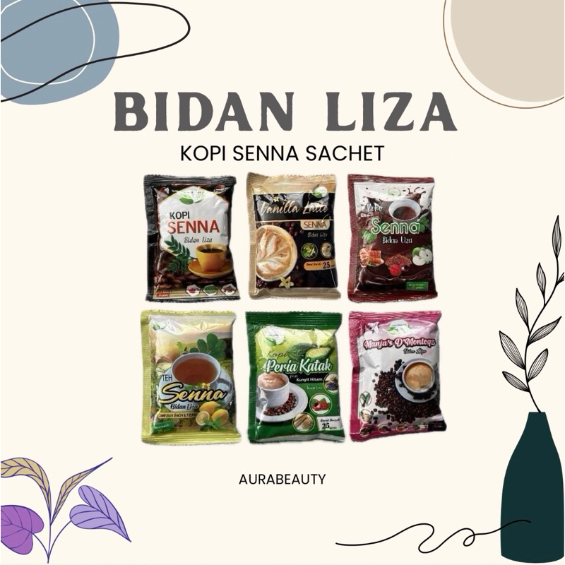 KOPI SENNA SACHET ORIGINAL BY BIDAN LIZA (5SACHET) | Shopee Malaysia