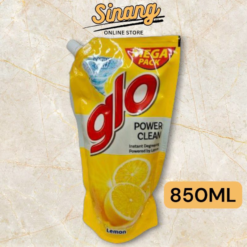 glo mega pack refill dishwashing liquid cecair pencuci pinggan 850ml ...