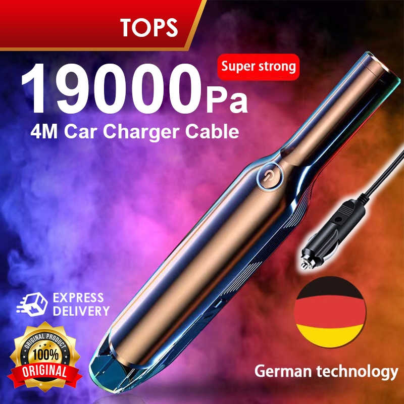 Portable Cordless Vacuum Cleaner Car Home Vacuum Wireless Rechargeable ...