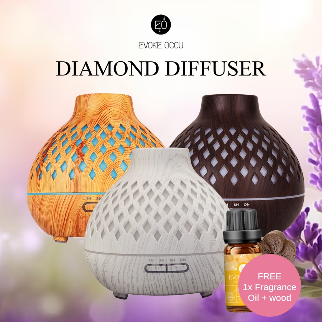 Evoke Occu Ultrasonic Aroma Diffuser Air Humidifier FREE Remote Ready ...