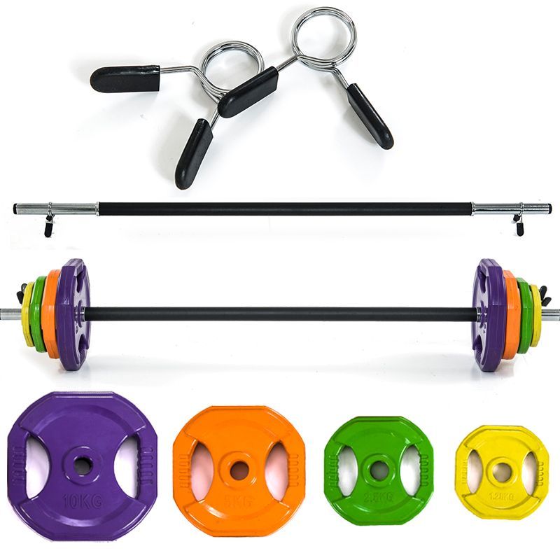 Healthy body pump barbell set Vigor aerobics barbell fitness home squat ...