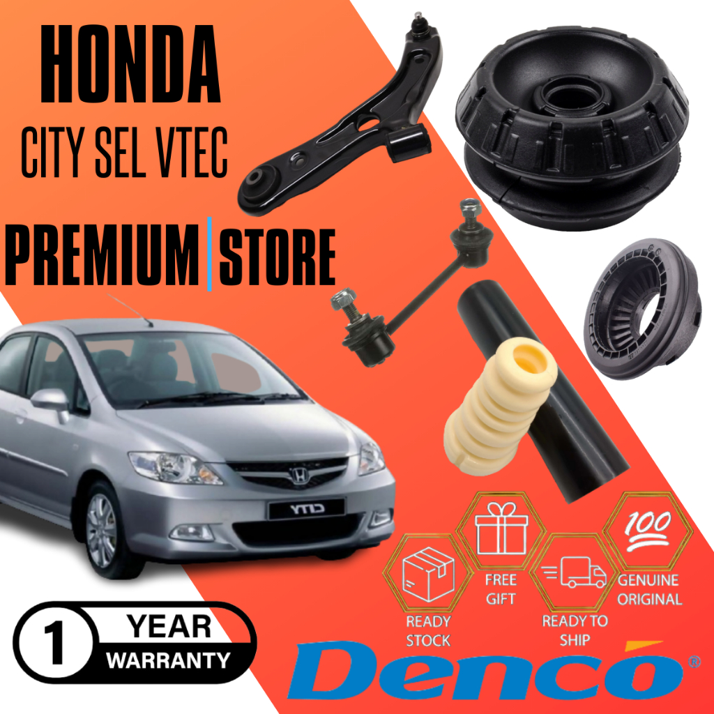 HONDA CITY SEL IDSI/VTEC 2003 - ABSORBER MOUNTING SET 100% GENUINE PART (DENCO) | Shopee Malaysia