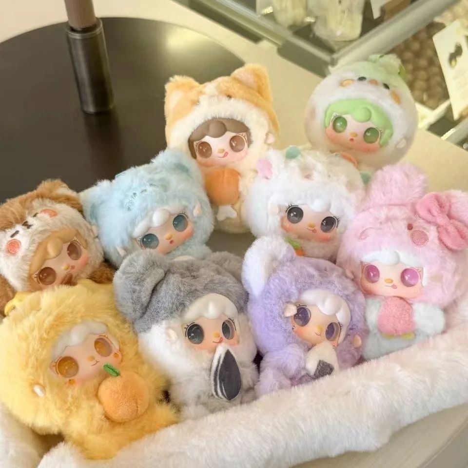 Original Yooki Tenth Generation Mini Pendant Plush Blind Box Hug ...