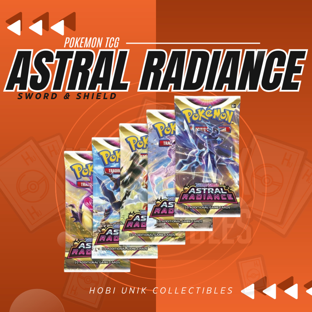 (Live Rip)[SWSH] Pokemon TCG : Astral Radiance Packs | Shopee Malaysia