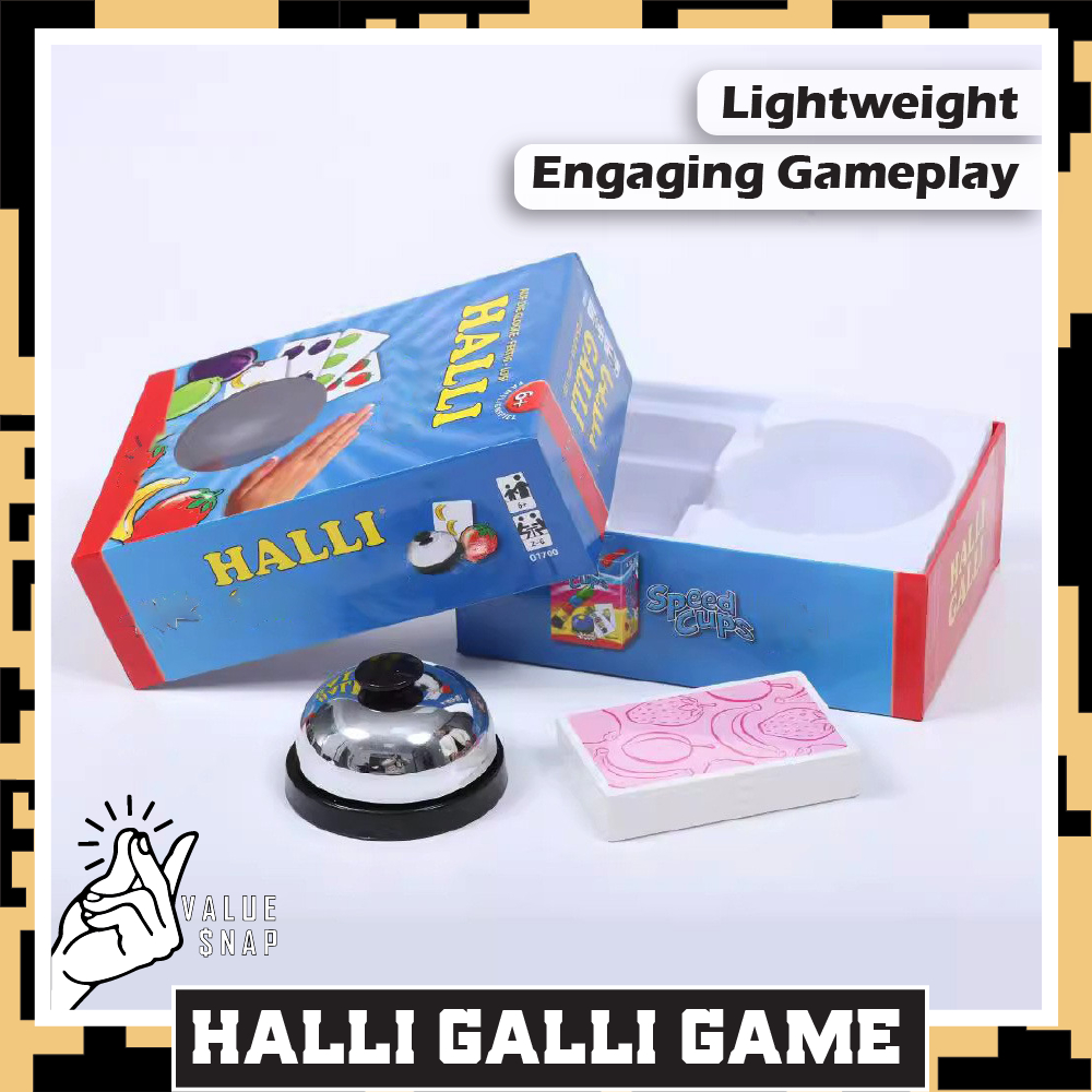 Halli Galli Board Game Action Card Game On The Bell Complete Los ...