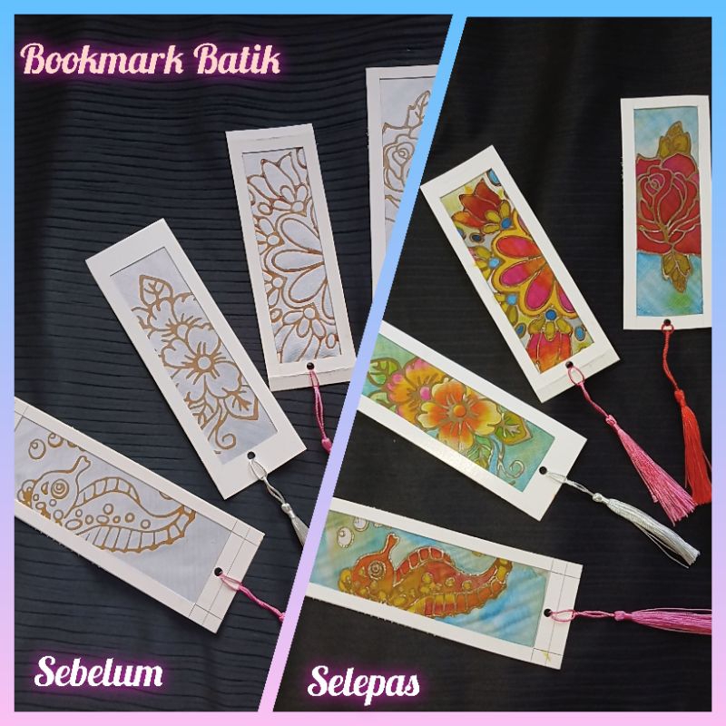 BOOKMARK BATIK CANTING | Shopee Malaysia