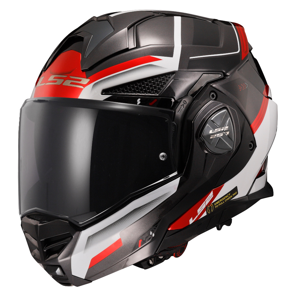 LS2 Motorcycle Helmet Modular Helmet FF901 ADVANT X HPFC II Dual Visor ...