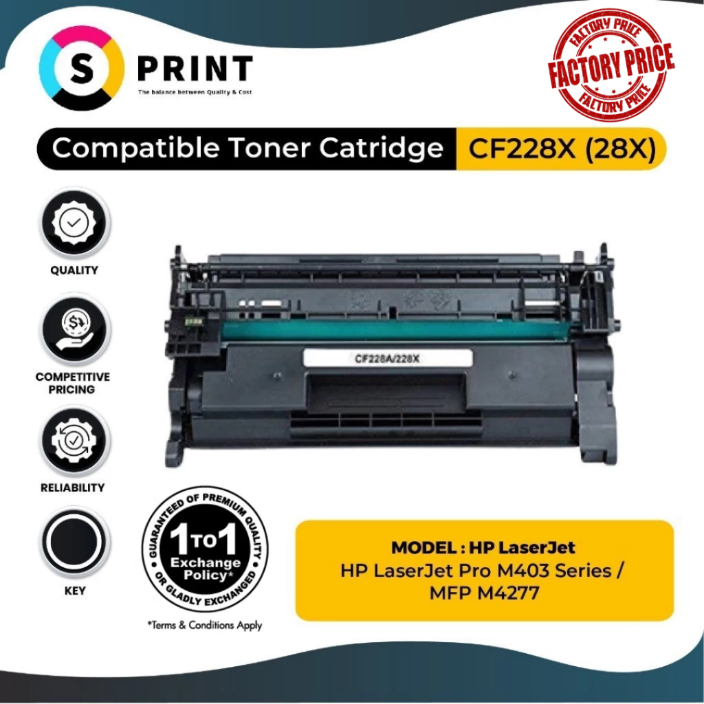 CF228X (28X) Compatible Laser Toner Cartridge For Use In HP LaserJet ...