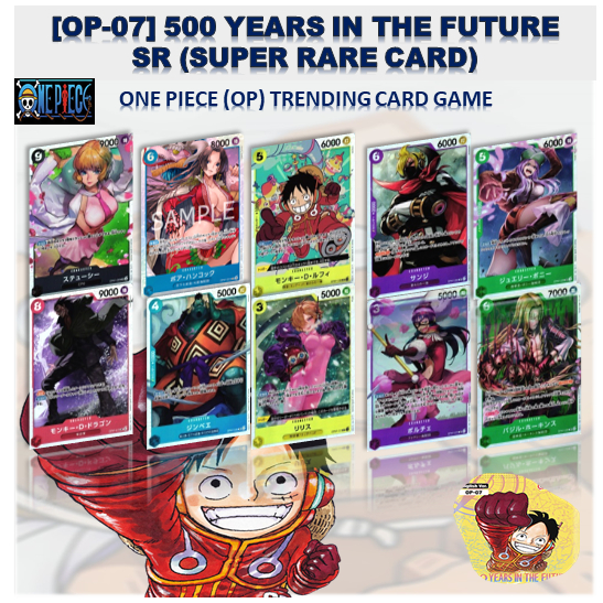 BANDAI ONE PIECE TCG | OP07 - 500 YEARS IN THE FUTURE | [SR] OP07-015 ...
