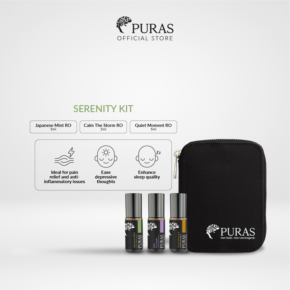 PURAS - Serenity Kit (Roll On Essential Oil) | Shopee Malaysia