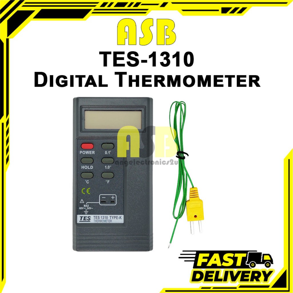 (1pc) TES-1310 Digital Thermometer ( 362008008 ) | Shopee Malaysia