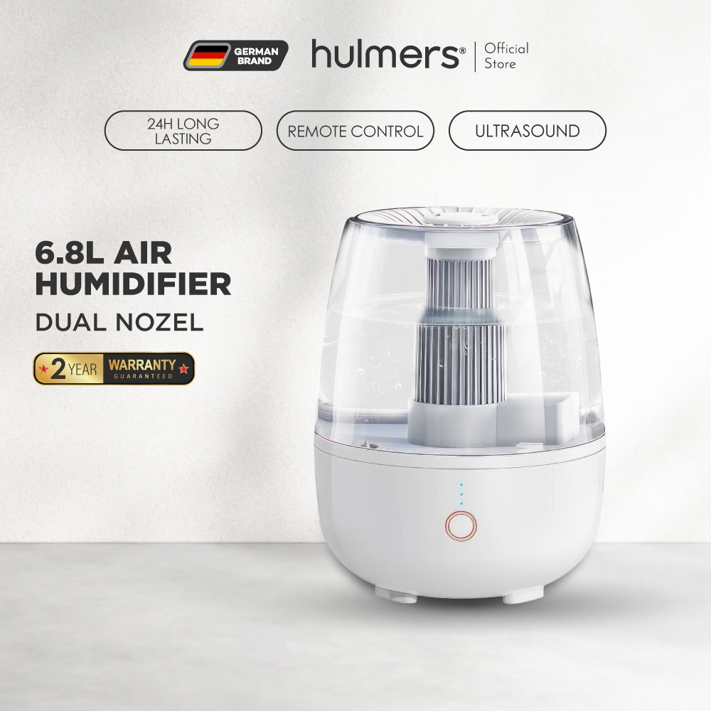 Hulmers 6.8L Ultrasound Air Humidifier | Mesin Ultrasonik 6.8L Pelembap ...