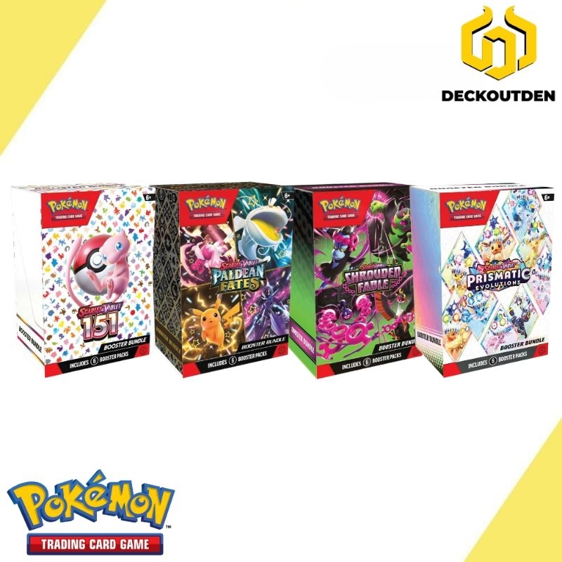 Pokemon TCG Booster Bundle ( 151 / PF / SF / PE ) | Shopee Malaysia