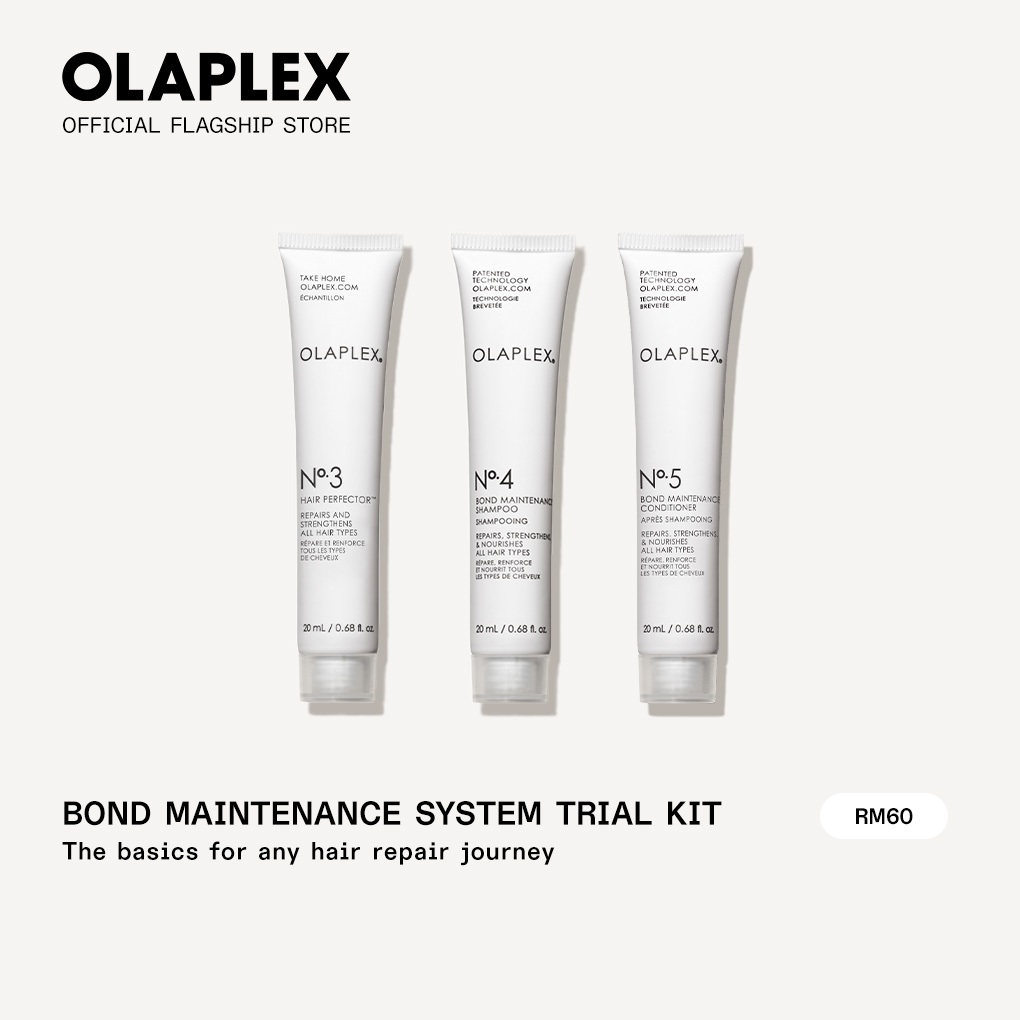 OLAPLEX Bond Maintenance System Trial Kit | Shopee Malaysia