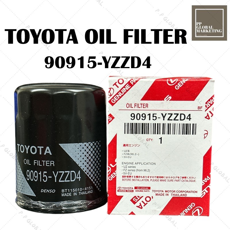 TOYOTA OIL FILTER | 90915-YZZD4 OIL FILTER | OIL FILTER | Shopee Malaysia