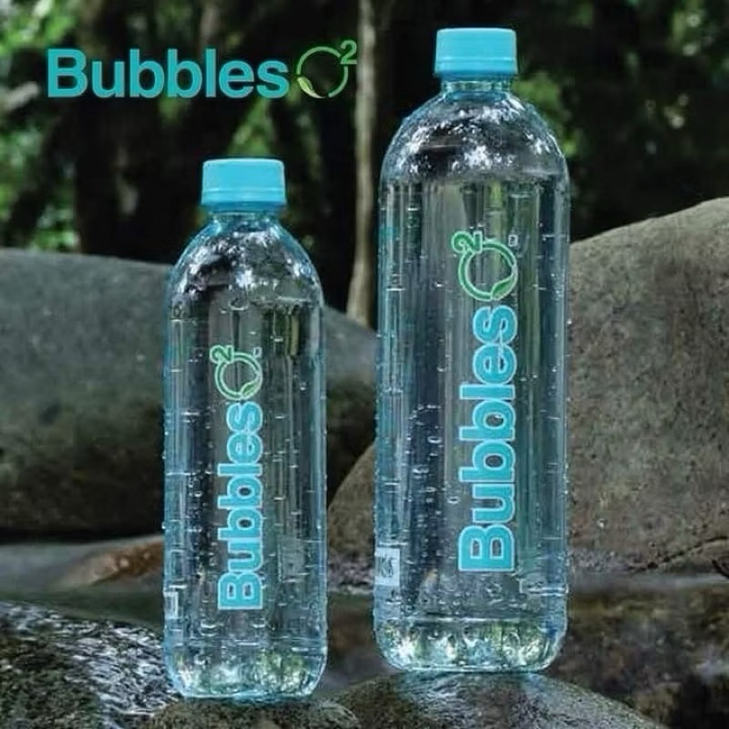 Bubbles 02 Naturally Oxygenated Mineral Water (800ml x 20 bottles ...