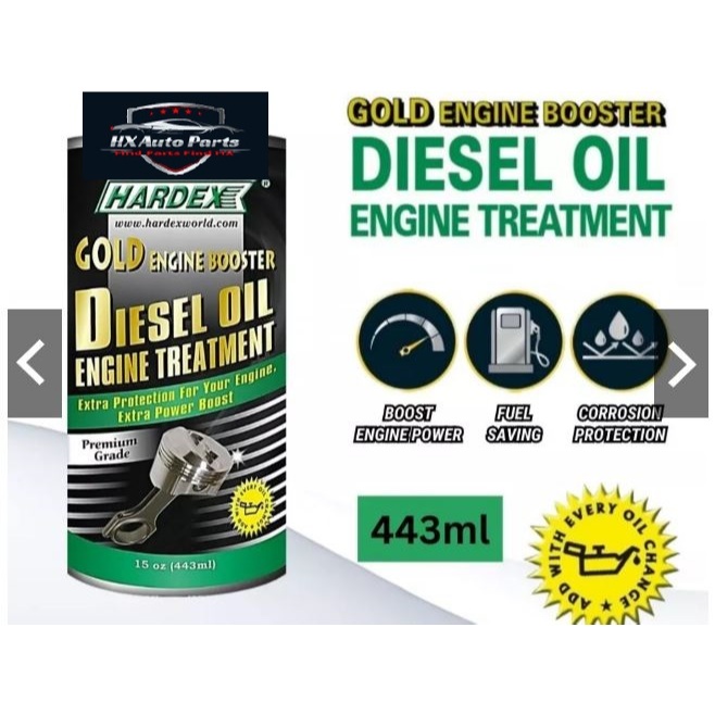 GENUINE HARDEX GOLD ENGINE DIESEL OIL TREATMENT. | Shopee Malaysia
