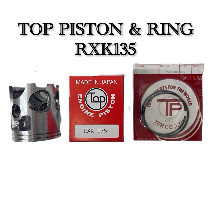 TOP PISTON TOP RING RXK135 TOP 100% ORIGINAL JAPAN | Shopee Malaysia